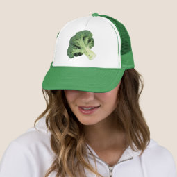 Broccoli Trucker Hat | Zazzle