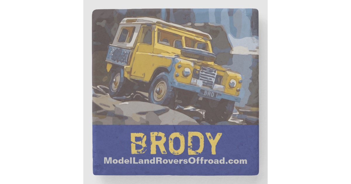 BRODY STONE COASTER | Zazzle