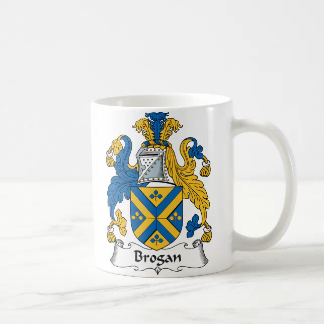 Brogan Family Crest Coffee Mug | Zazzle