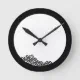 Broken Clock With Fallen Numbers | Zazzle