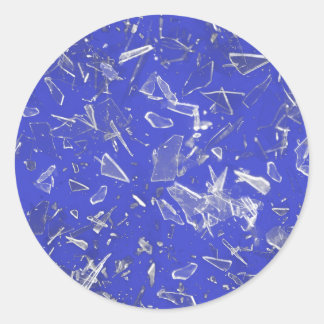Broken Glass Stickers | Zazzle