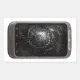Broken Mobile Phone Rectangular Sticker | Zazzle