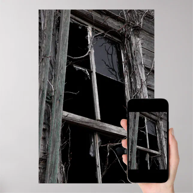 broken window poster | Zazzle