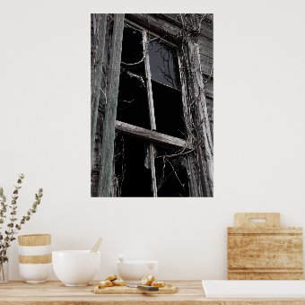 broken window poster | Zazzle