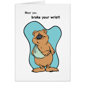 Broken Arm Cards - Greeting & Photo Cards | Zazzle