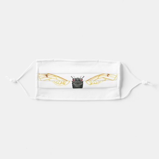 Brood X 17 Year Periodical Cicada Adult Cloth Face Mask | Zazzle