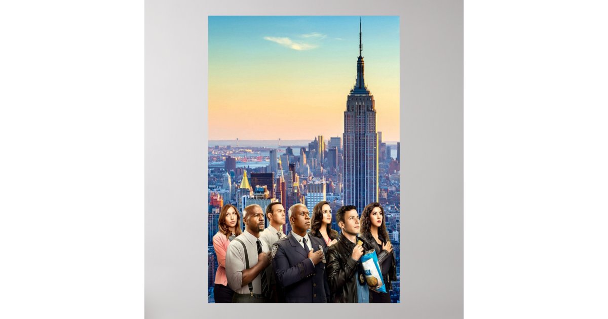 Brooklyn 99 Cast Poster | Zazzle