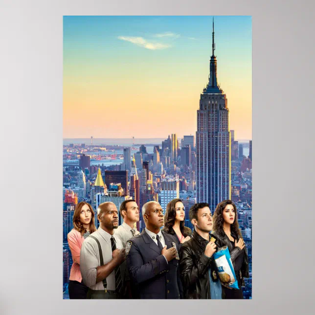 Brooklyn 99 Cast Poster | Zazzle