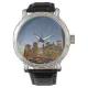 Brooklyn Bridge At Dusk With Manhattan Skyline Watch | Zazzle