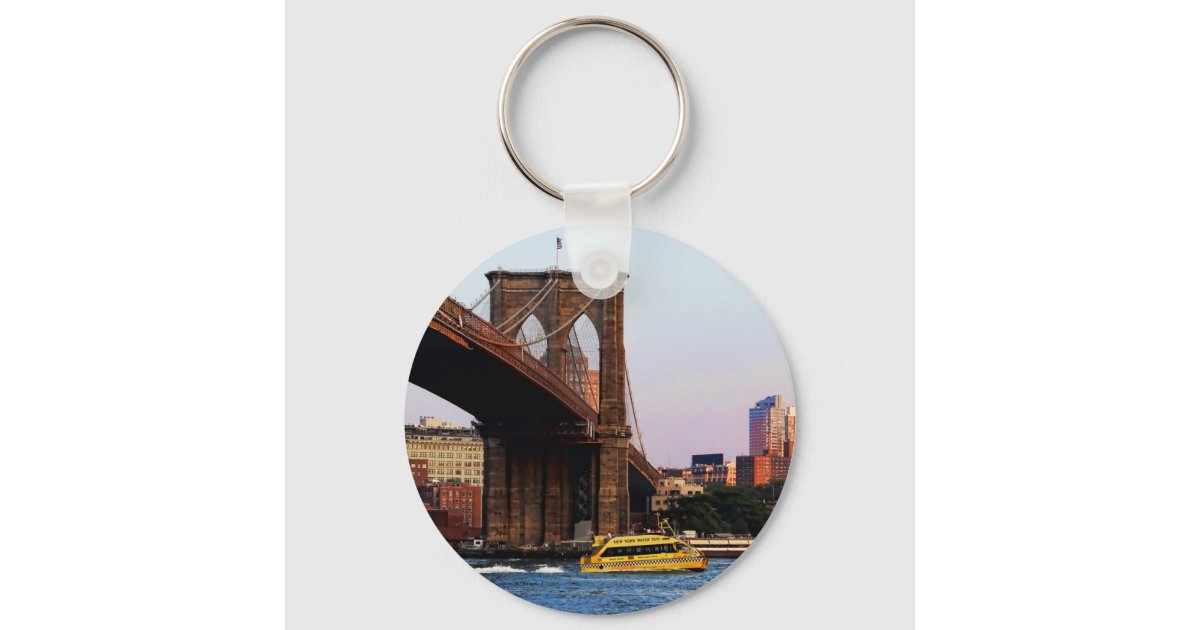 Brooklyn Bridge in NYC Original Photo Keychain | Zazzle