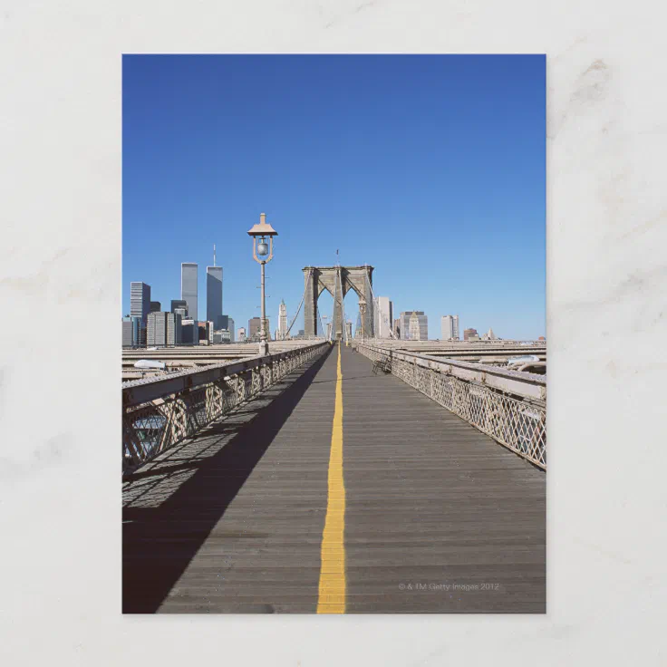 Brooklyn Bridge Postcard | Zazzle
