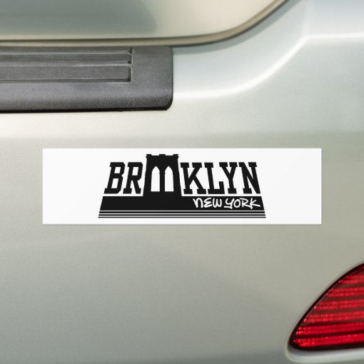Brooklyn Bumper Sticker | Zazzle