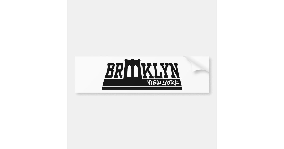 Brooklyn Bumper Sticker | Zazzle