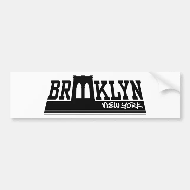 Brooklyn Bumper Sticker | Zazzle