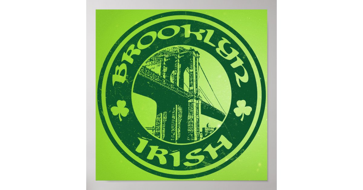 Brooklyn Irish Poster | Zazzle