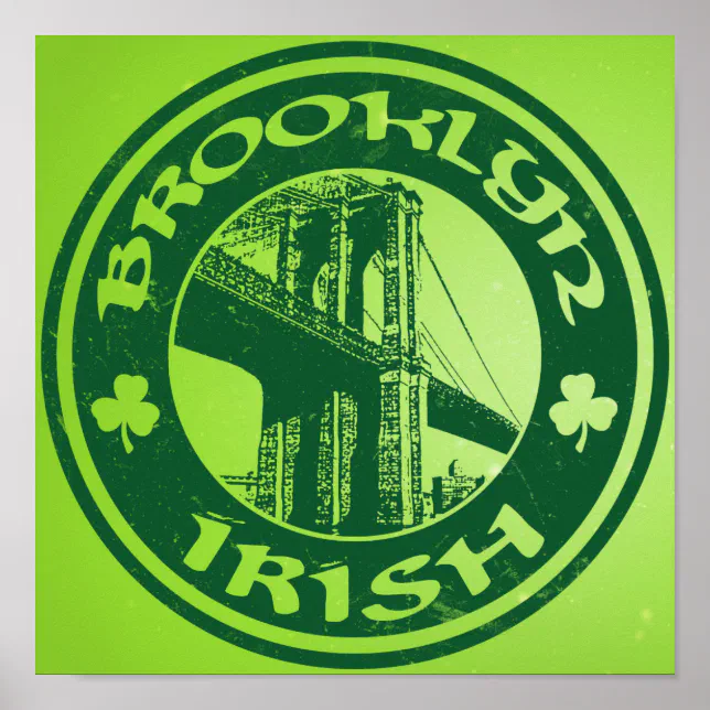 Brooklyn Irish Poster | Zazzle
