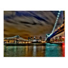 Brooklyn Bridge At Sunset Postcard | Zazzle.com