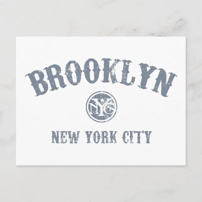 *Brooklyn Postcard | Zazzle