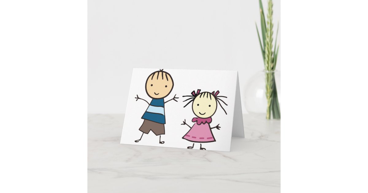 Brother And Sister Card | Zazzle