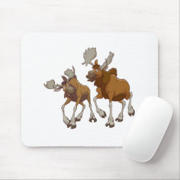 Brother Bear Rutt and Tuke walking Disney Mouse Pad | Zazzle