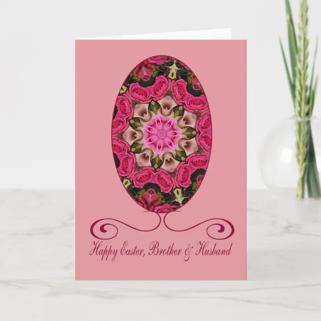Brother & Husband Happy Easter Holiday Card | Zazzle