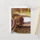 Brown Ball Python Resting Postcard | Zazzle