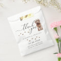Brown Cavapoo dog Wedding Thank You Favor Bag | Zazzle