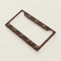 Brown Cowboy Rustic Western Country Texas Star License Plate Frame | Zazzle