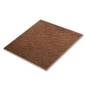 Brown leather texture tile | Zazzle