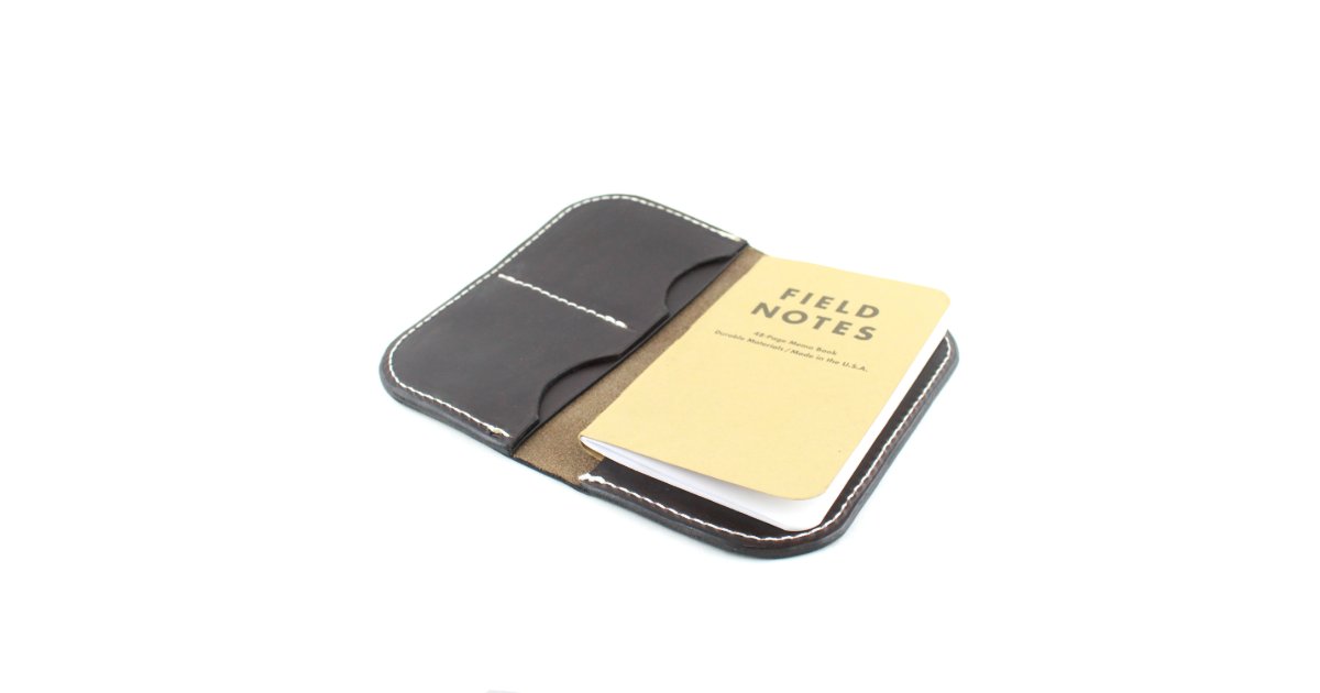 Brown Leather Tyler Field Notes Wallet | Zazzle
