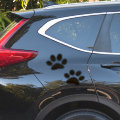 Brown Paw Prints Sticker | Zazzle