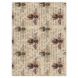 Brown Queen Bee Decoupage Tissue Paper | Zazzle