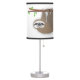 Brown Sleeping Sloths Hanging on a Branch Table Lamp | Zazzle