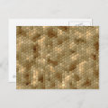 Brown Snakeskin Pattern Postcard | Zazzle