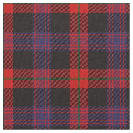 Clan Brown Tartan Fabric | Zazzle