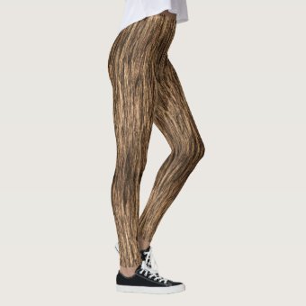 Brown Tree Bark Leggings | Zazzle