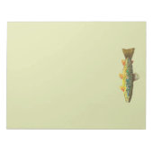 Brown Trout Fishing Notepad | Zazzle