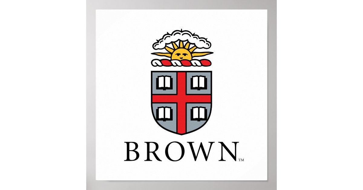 Brown University | Shield Poster | Zazzle