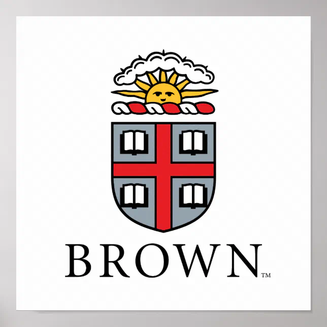 Brown University | Shield Poster | Zazzle