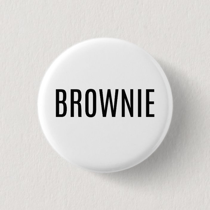 Brownie Button | Zazzle.com