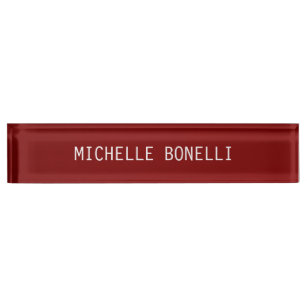 Judge Desk Name Plates | Zazzle