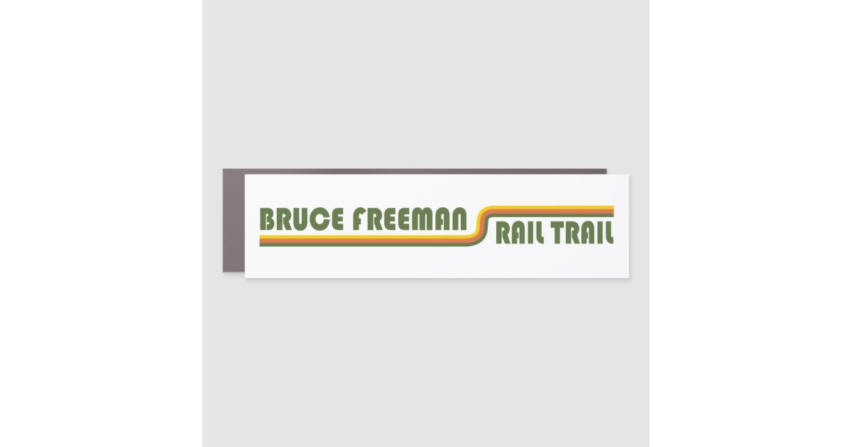 Bruce Freeman Rail Trail Car Magnet | Zazzle
