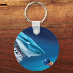 Bruce, Nemo and Dory 1 Keychain | Zazzle