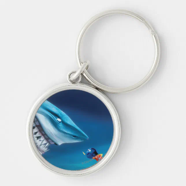 Bruce, Nemo and Dory 1 Keychain | Zazzle