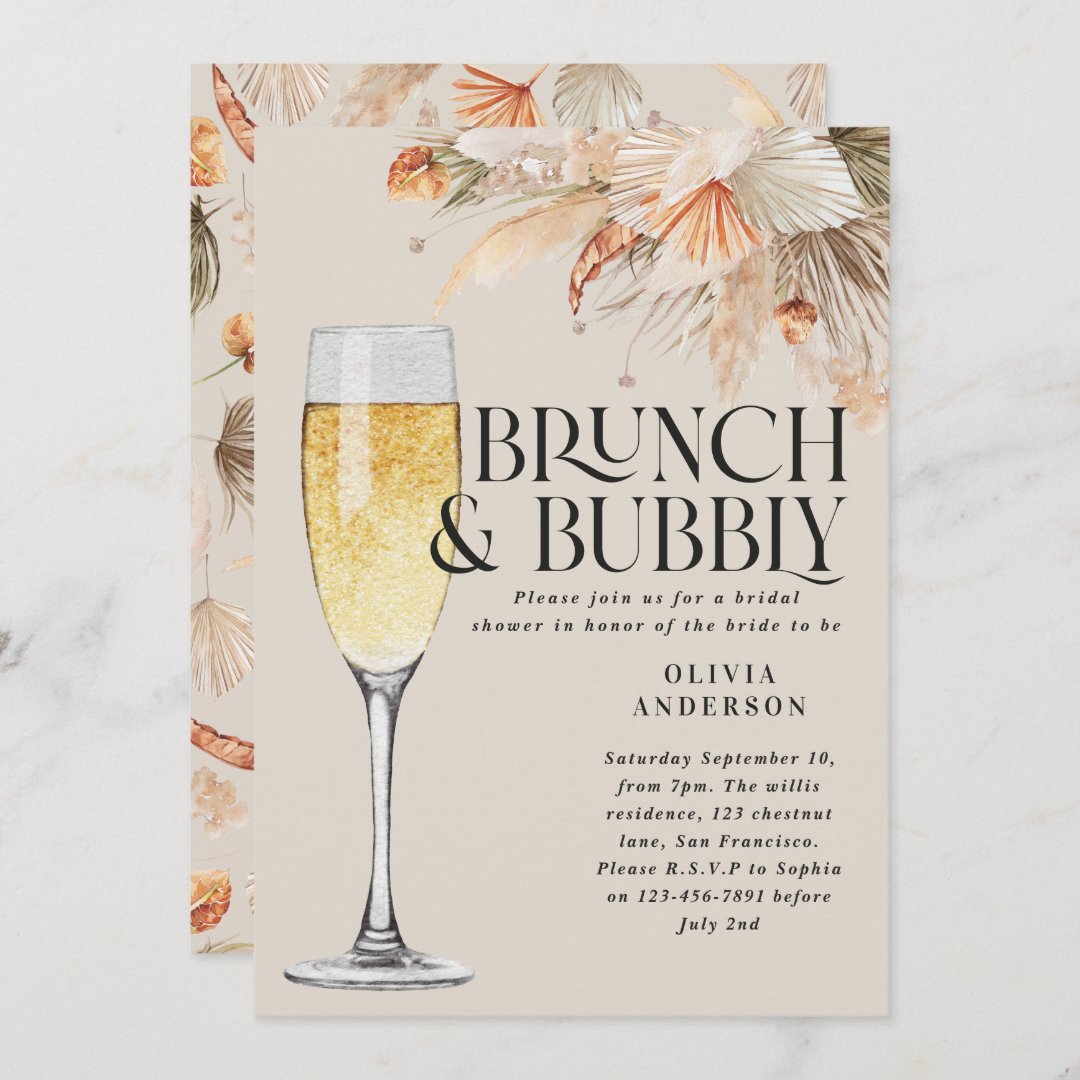 brunch and invitation | Zazzle