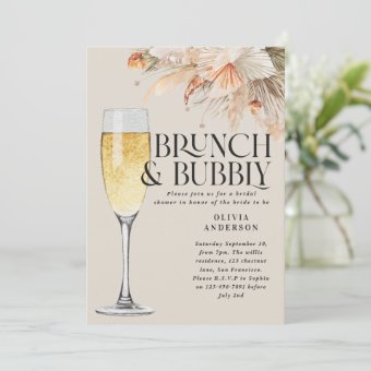 brunch and invitation | Zazzle