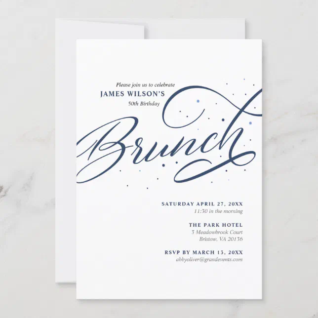 Brunch Invitation | Zazzle
