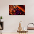 Brunhilde Weeps at Sigfried’s Funeral Pyre Poster | Zazzle
