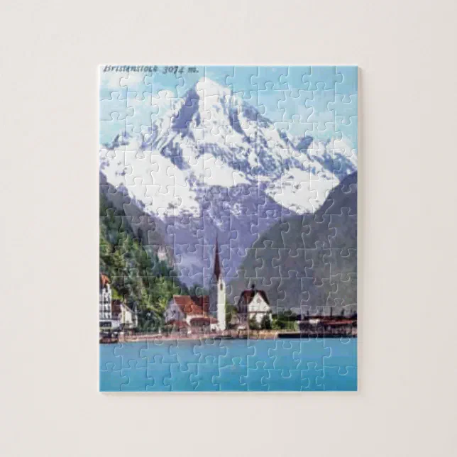 Brunnen, Lake Lucerne Jigsaw Puzzle | Zazzle