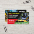 Brush Cutters, bush hogging, land clearing Business Card | Zazzle